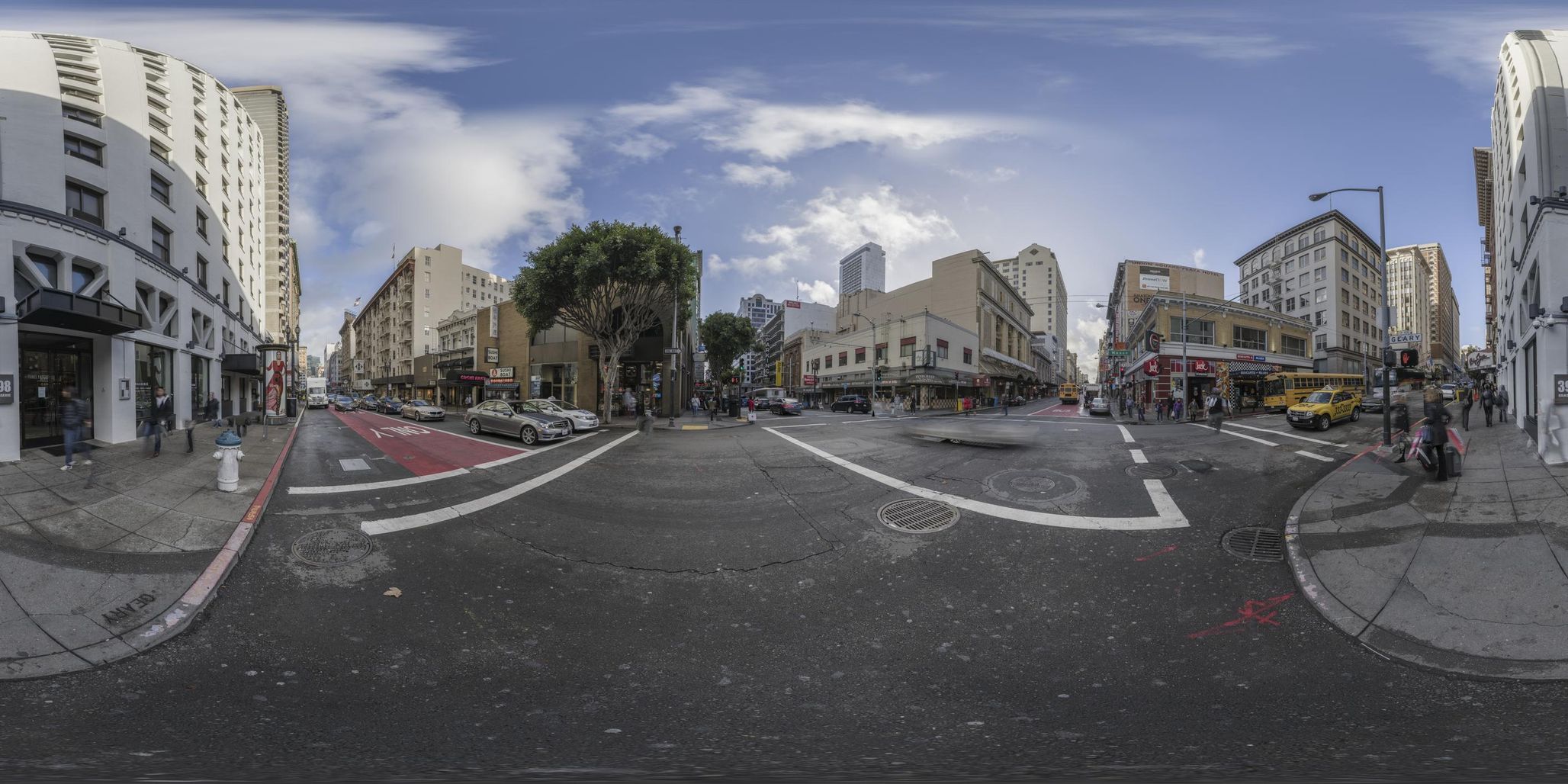 San Francisco Urban Intersection: A City in Motion - HDRi Maps and ...