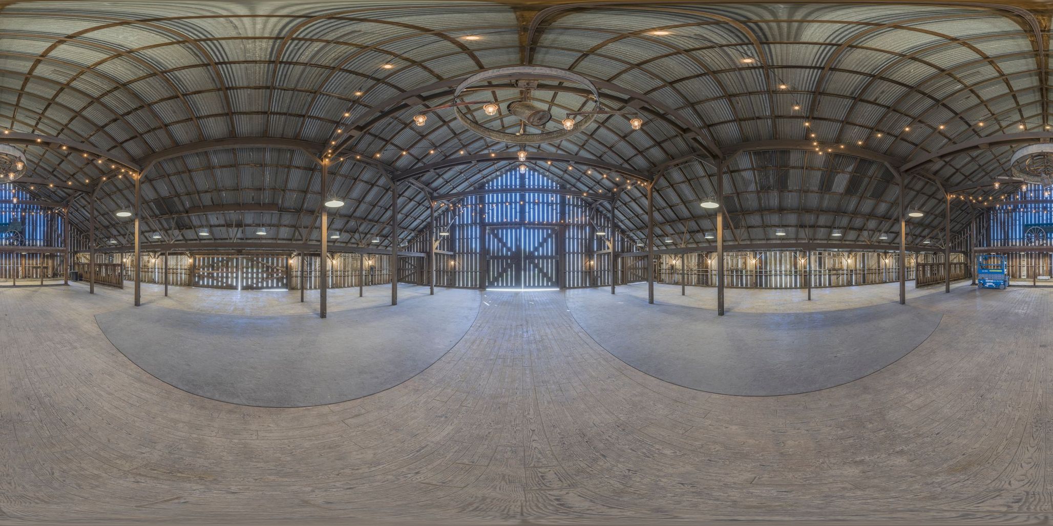 Skateboard Ramp with Glass Panels and Concrete Flooring - HDRi Maps and ...