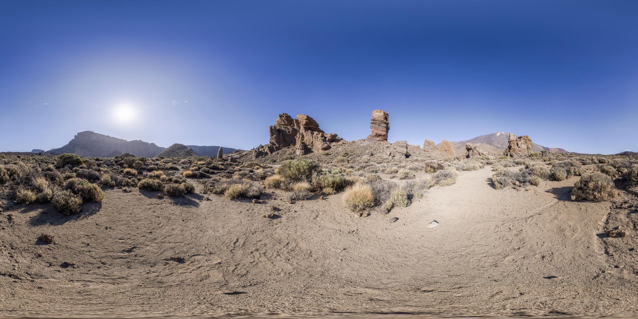 Spain's Wilderness: Panoramic View of Mountain Desert - HDRi Maps and ...