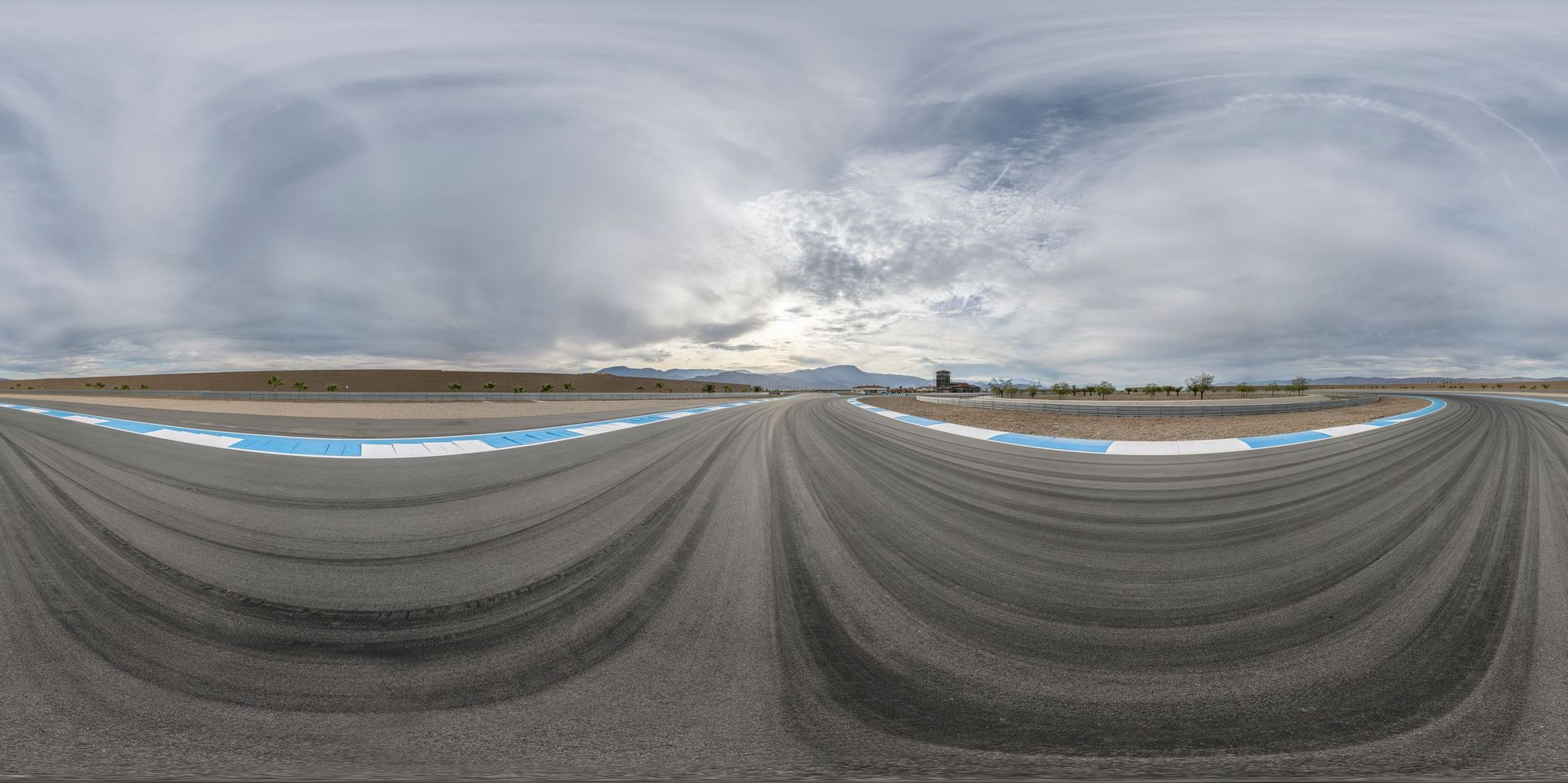 Sunny Day at a Racetrack in the USA - HDRi Maps and Backplates