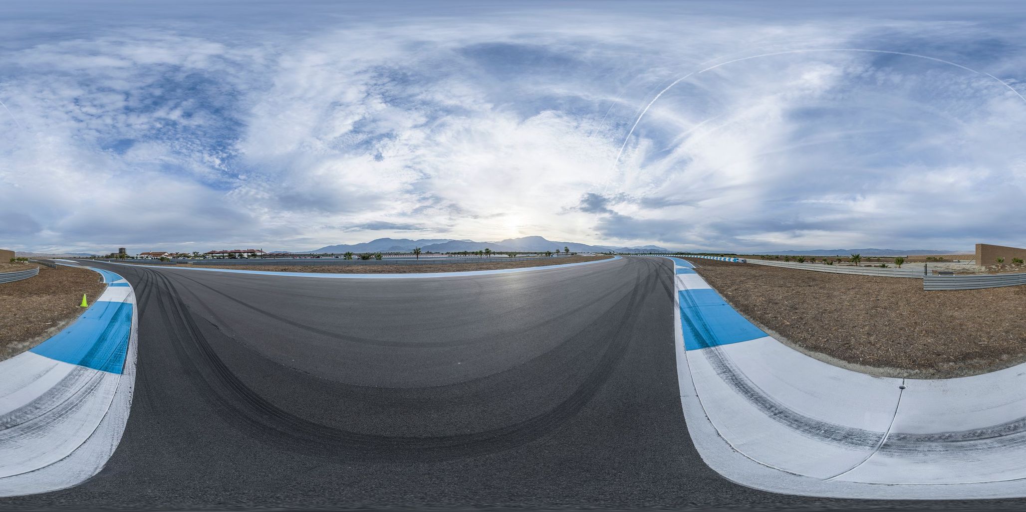 Sunny Skate Park in the USA: Racing at the Track - HDRi Maps and Backplates