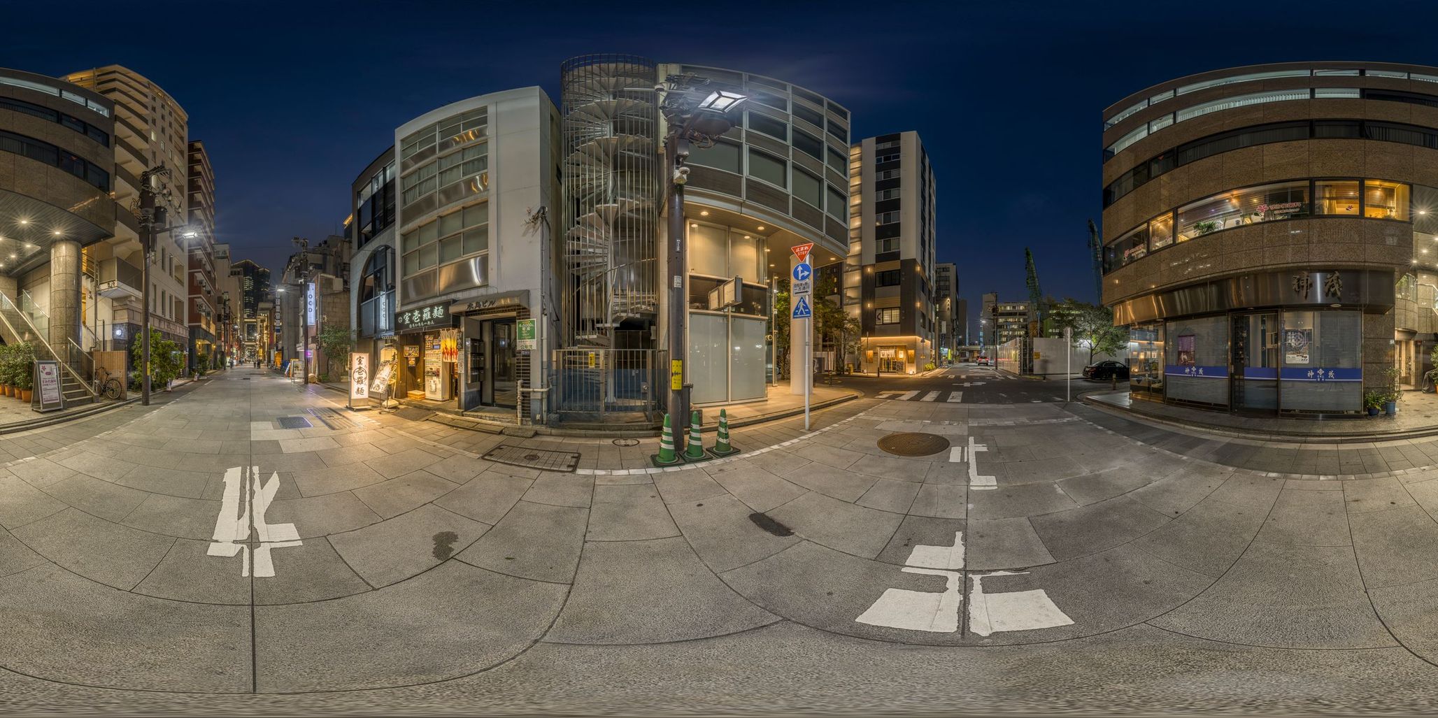Tokyo, Japan: A Night in the Urban Streets - HDRi Maps and Backplates