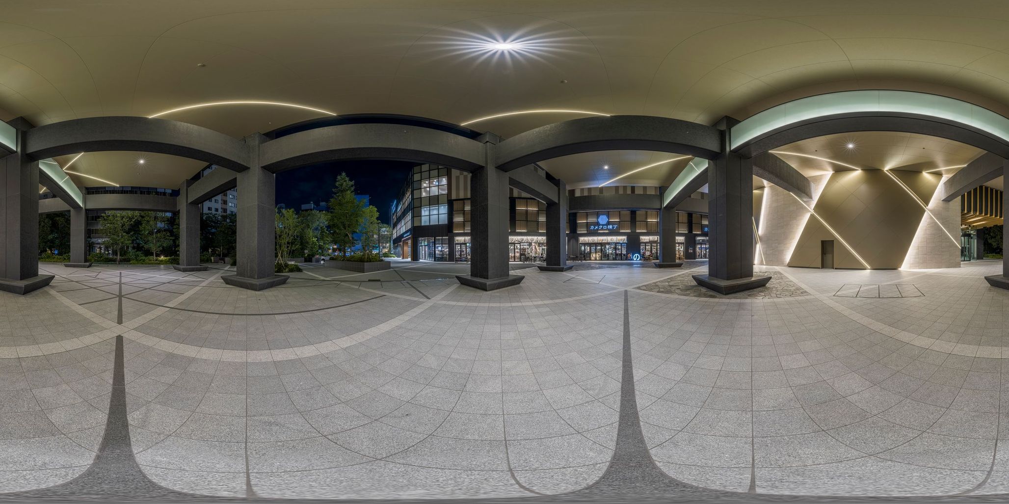 Tokyo's Modern Architecture: A Captivating Shopping Mall - HDRi Maps ...