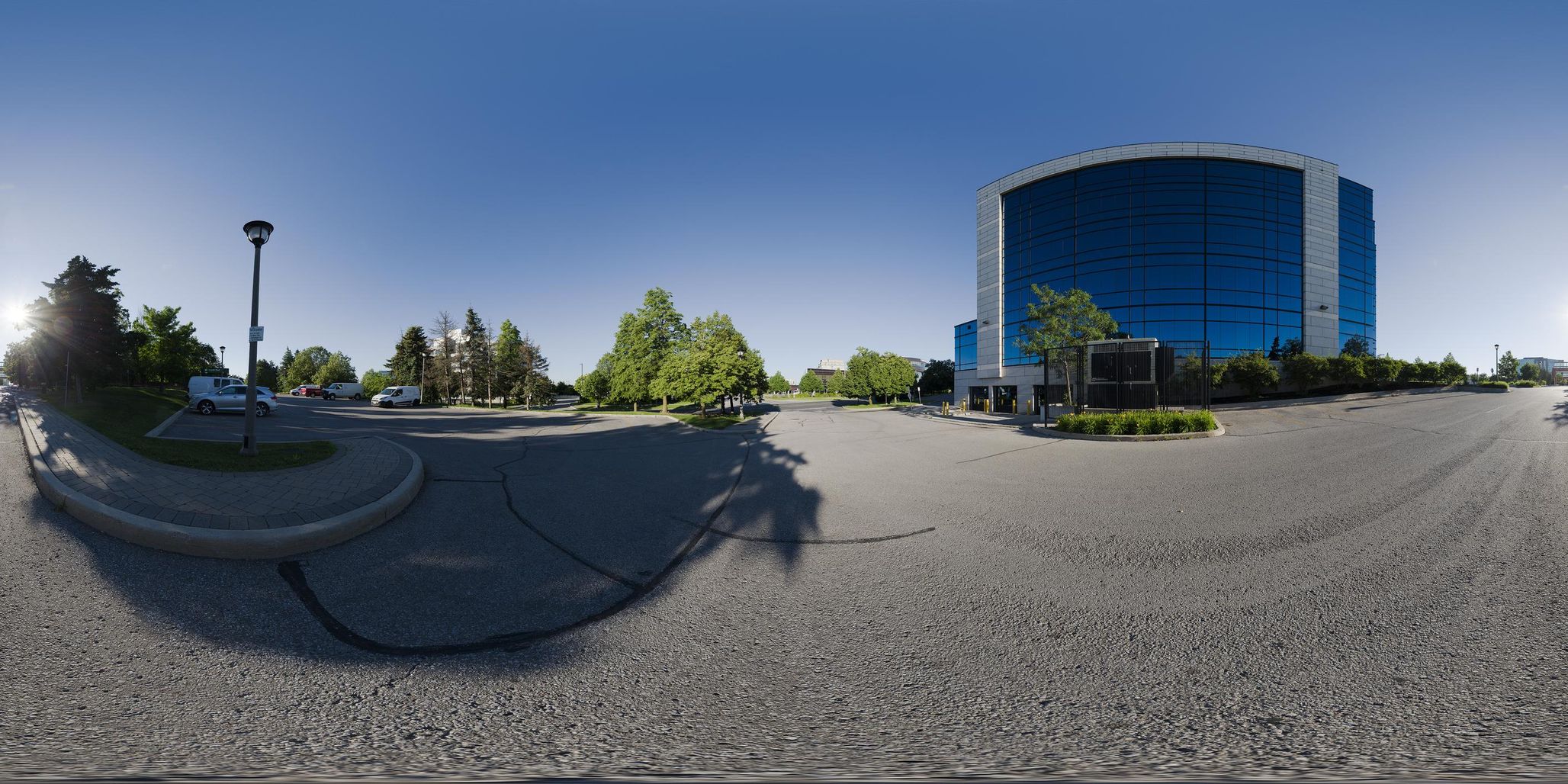 Toronto Business Office Complex: A Parking Lot View - HDRi Maps and ...