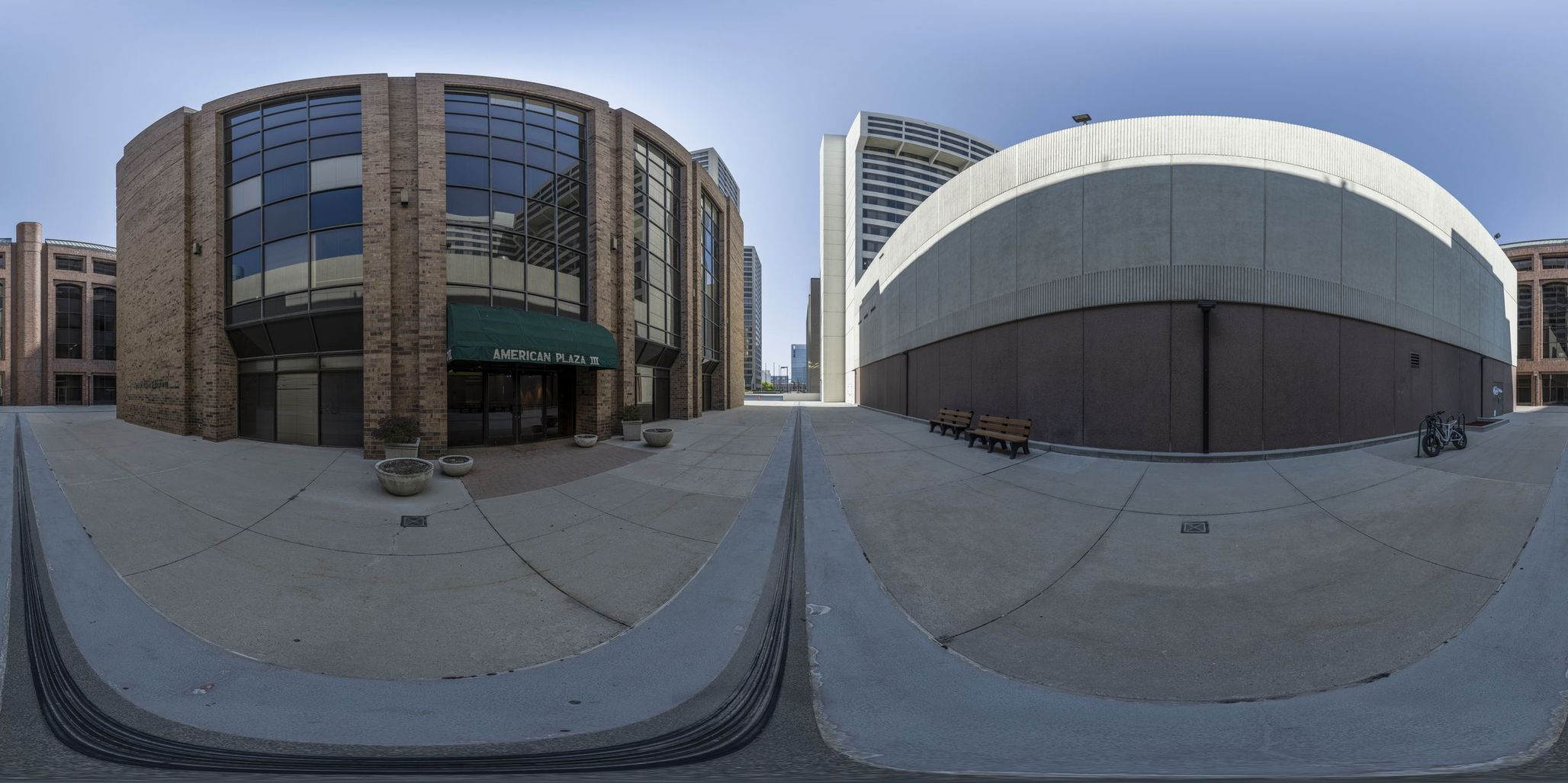 USA City Life: Modern Buildings and Urban Vibes - HDRi Maps and Backplates