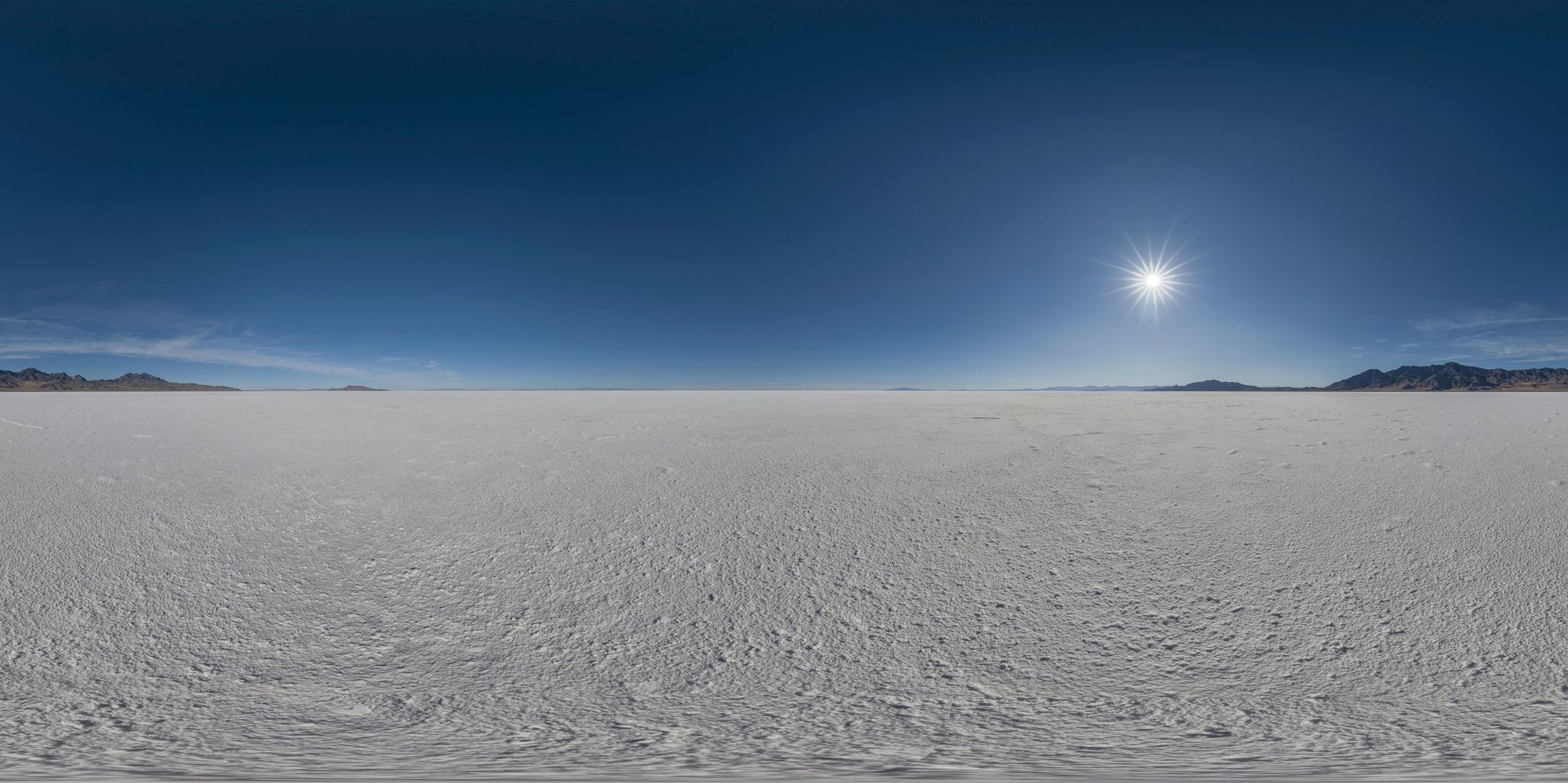Utah Desert at Dawn: A Majestic Mountain View - HDRi Maps and Backplates
