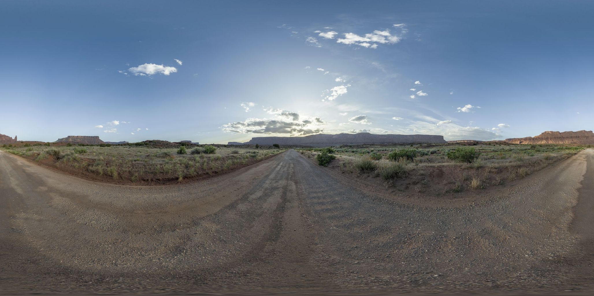 Utah Desert Landscape: Fisher Towers at Dawn - HDRi Maps and Backplates