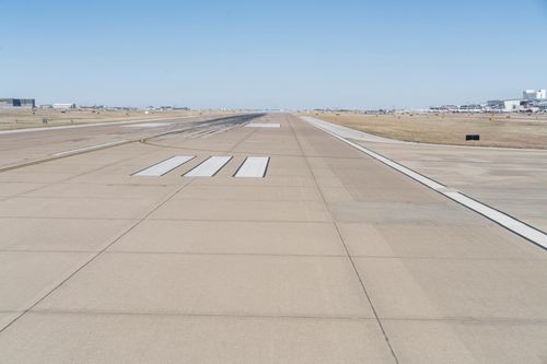 Aerial View of Dallas International Airport Runway - HDRi Maps and ...