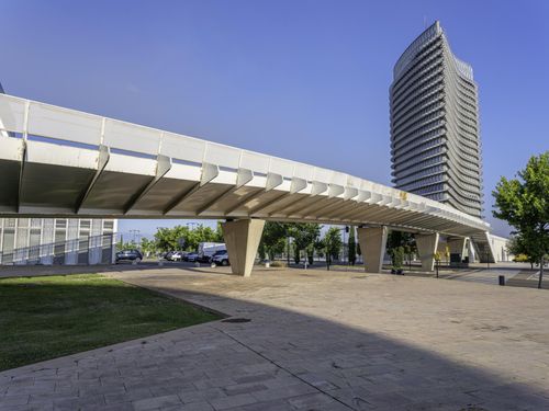 Modern Architecture in Zaragoza, Spain - HDRi Maps and Backplates