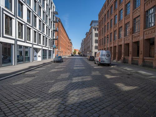 Berlin City Life: Modern Office Buildings in the Business District ...