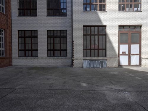 Berlin Germany: Classic Brick Courtyard - HDRi Maps and Backplates