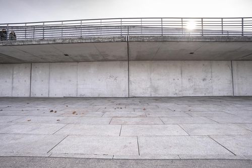Modern Architecture Stadium in Berlin, Germany - HDRi Maps and Backplates