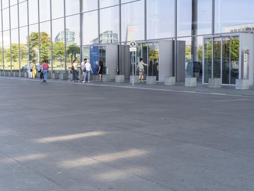 Berlin: Road, Asphalt, and Buildings - HDRi Maps and Backplates