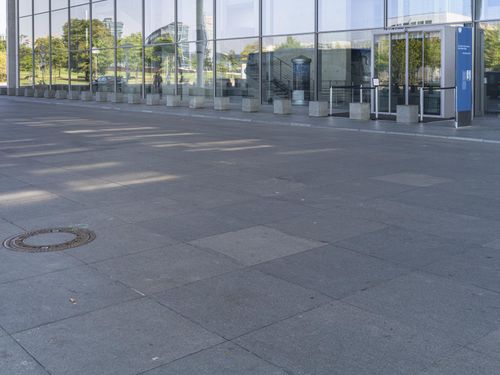 Berlin: Road, Asphalt, and Buildings - HDRi Maps and Backplates