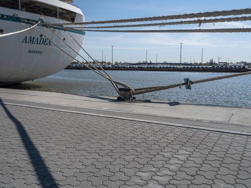 Boating Equipment at Bremen Harbor in Europe - HDRi Maps and Backplates