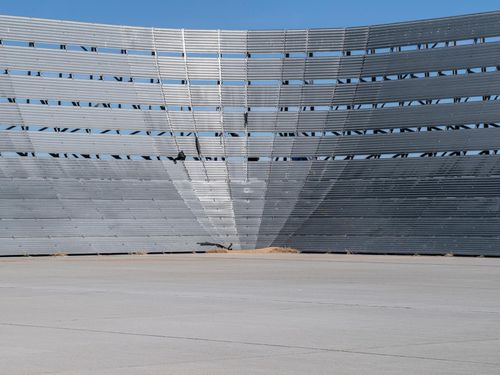California Airport: The Concrete Wall - HDRi Maps and Backplates