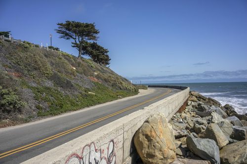 California Coastal Highway with Stunning Ocean Views - HDRi Maps and ...