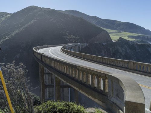 California Highway: A Scenic Drive through Big Sur's Coastal Landscape ...