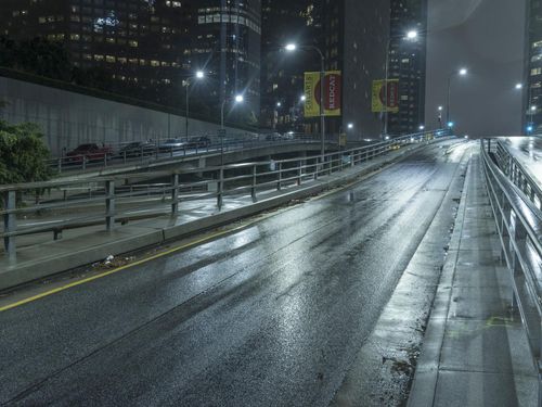 California Highway at Night: A Reflection of Urban Life - HDRi Maps and ...