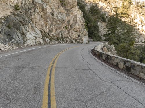 California Mountain Pass Dawn Landscape