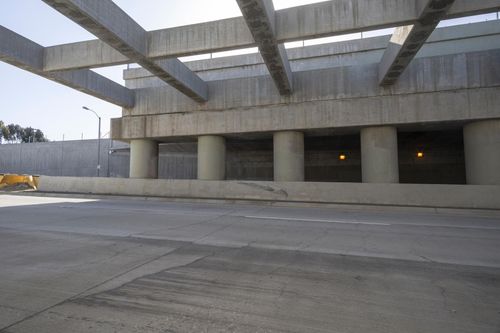 California Underground Parking with Modern Architecture