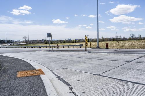 City Road in Canada: Barrier Line and Concrete Street - HDRi Maps and ...