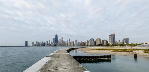 Chicago, Illinois, USA Cityscape Skyscraper - HDRi Maps and Backplates