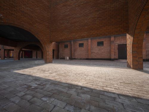 China's Urban Design: Exploring the Art District - HDRi Maps and Backplates