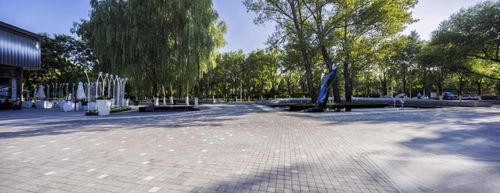 Chongqing China Town Square Park - HDRi Maps and Backplates
