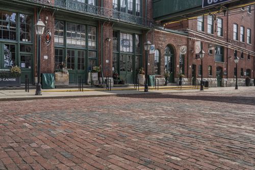 Cobblestone Streets and Mixed-Use Buildings in Toronto - HDRi Maps and ...