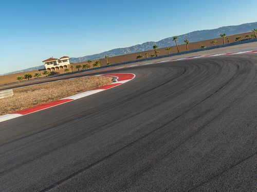 Dawn at the Race Track in USA - HDRi Maps and Backplates