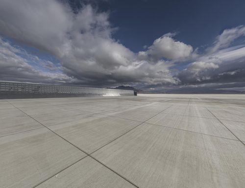 Dawn View of Los Angeles Airport Runway in California, USA - HDRi Maps ...