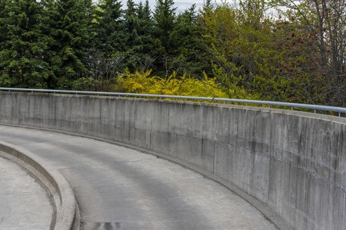 Elevated Highway Ramp in Toronto, Ontario