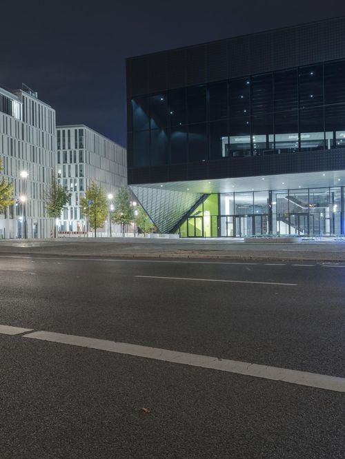 Futuristic Architecture in Berlin, Germany - HDRi Maps and Backplates