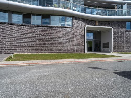 Germany Office Building with Brick Wall - HDRi Maps and Backplates