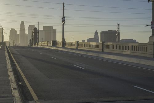 Los Angeles at Dawn: A Breathtaking Skyline
