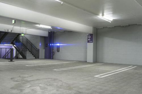 Los Angeles Parking Garage Interior Design - HDRi Maps and Backplates