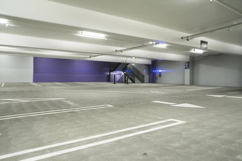 Los Angeles Parking Garage Interior Design - HDRi Maps and Backplates