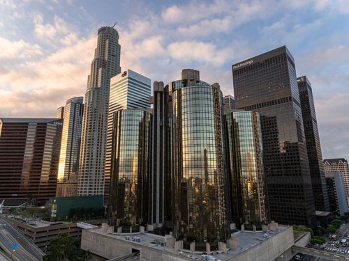 Modern Architecture in Los Angeles City Business District - HDRi Maps ...