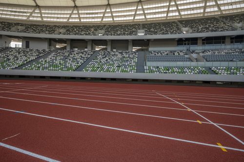 Modern Architecture at Shanghai Olympic Stadium - HDRi Maps and Backplates