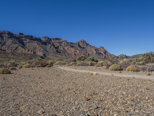 Off-Road Track in Tenerife, Canary Islands - HDRi Maps and Backplates