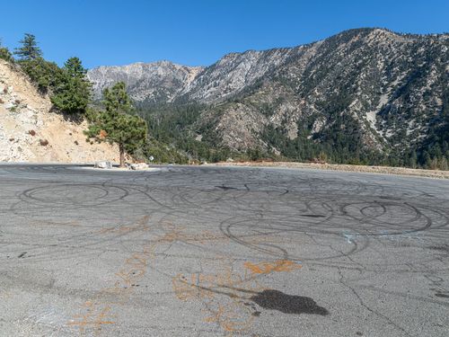 Open Space with Clear Sky on Mountain Road - HDRi Maps and Backplates
