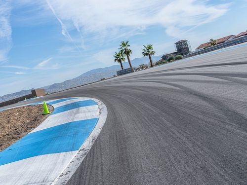 Race Track: Asphalt and Clouds - HDRi Maps and Backplates