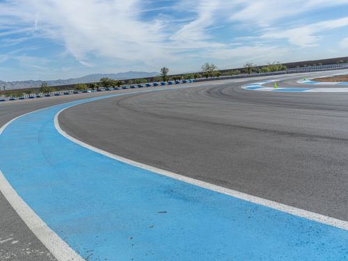 Race Track Curve on a Cloudy Day - HDRi Maps and Backplates