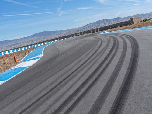 Race Track Curves in the USA: A Daytime Thrill - HDRi Maps and Backplates
