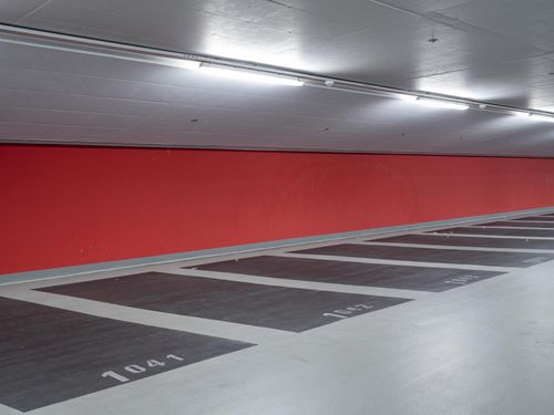 Red Metal Ceiling: Berlin Architecture - HDRi Maps and Backplates