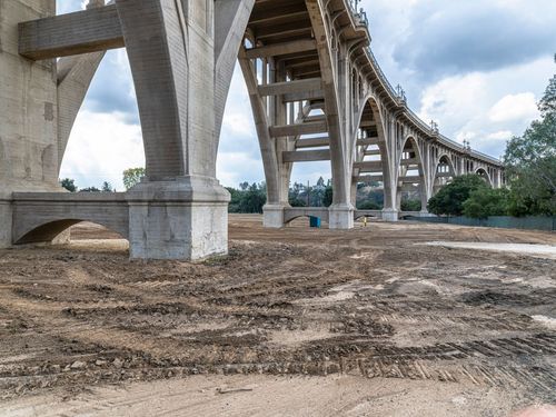 Rural Bridge in an Open Space - HDRi Maps and Backplates