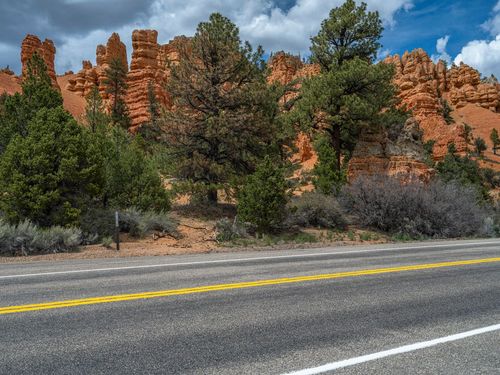 Scenic Byway 12 in Utah: A Road Through Red Rock - HDRi Maps and Backplates