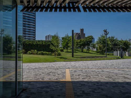 Tokyo Business District: Modern Office Buildings Under a Clear Sky ...