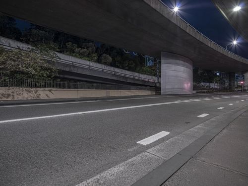 Urban Road at Night: City Lights Illuminate the Streets - HDRi Maps and ...